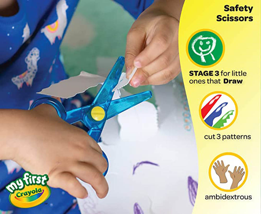 Crayola - My First Crayola - Safety Scissors, 3 Count- Babystore.ae Crayola - My First Crayola - Safety Scissors, 3 Count- Babystore.ae