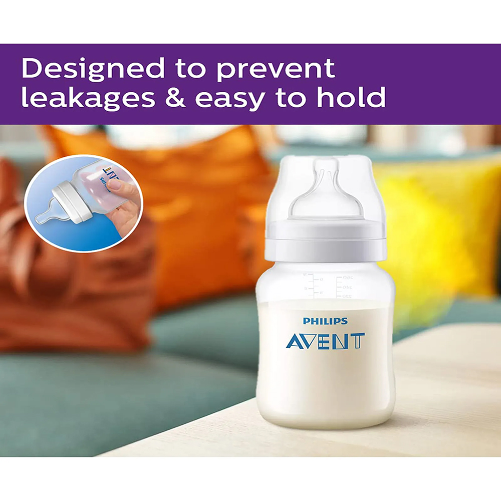 Philips Avent Anti-Colic Bottle Blue 260Ml X2- Babystore.ae