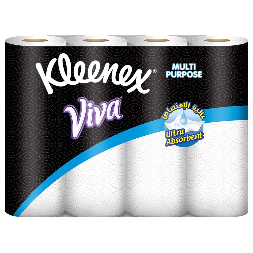Kleenex Viva Multi Purpose House Hold Tissue 40 Sheets- Babystore.ae