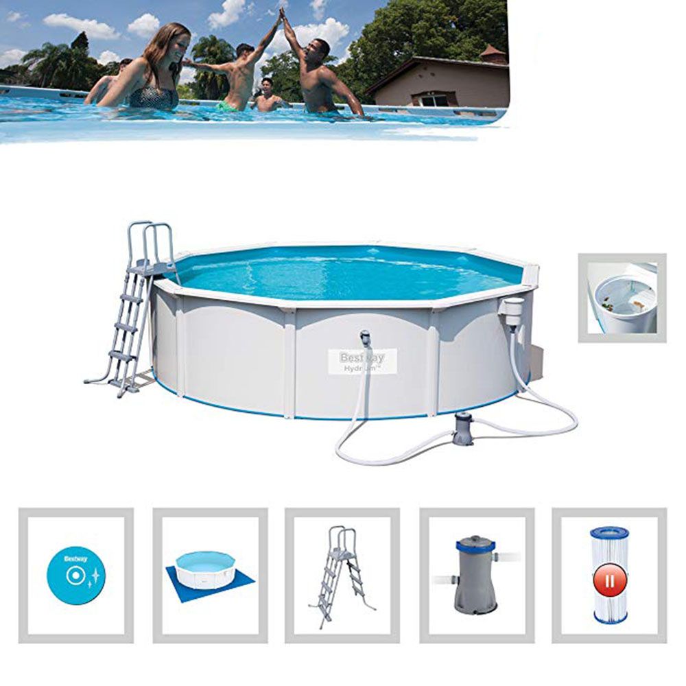 Bestway - Hydrium Pool Set 15 inch x 48 inch- Babystore.ae Bestway - Hydrium Pool Set 15 inch x 48 inch- Babystore.ae